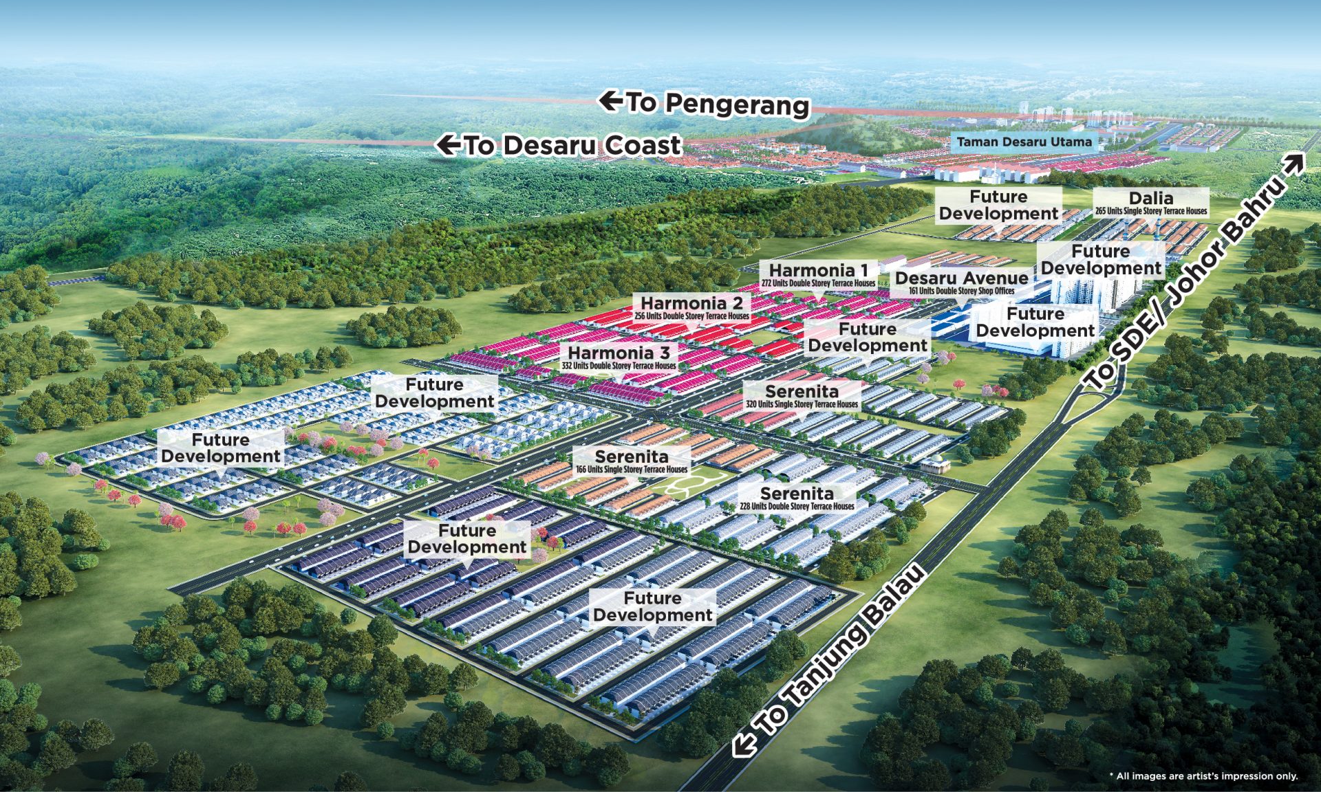 Master Plan – Sri Penawar – Taman Sri Penawar, Desaru