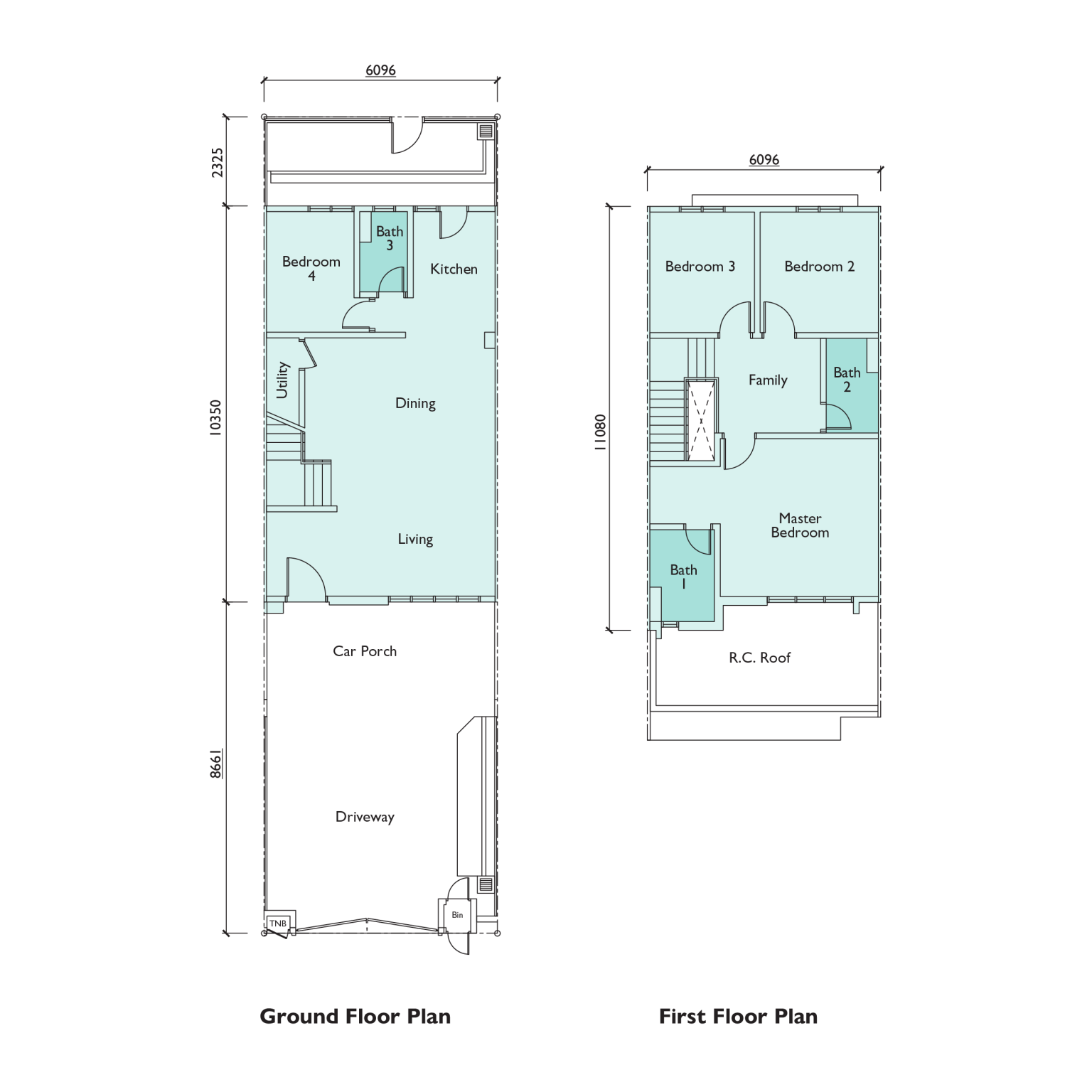 Double Storey Terrace House – Sri Penawar – Taman Sri Penawar, Desaru
